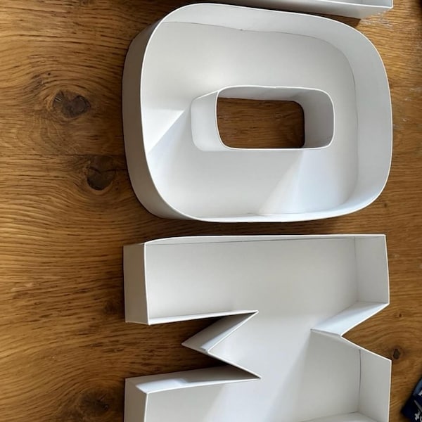 Fillable Letter/ Number Boxes With Lid 28cm/11 Charcuterie Fruit Tray ...