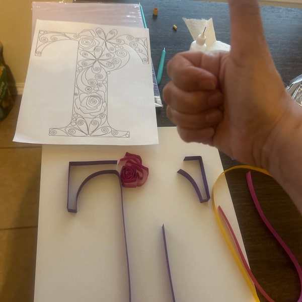 Quilling Template, Quilling Letter, Quilling Alphabet, Quilling ...