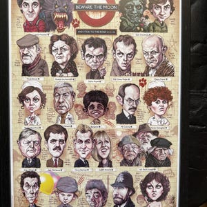 An American Werewolf in London 'beware the Moon' - 16.5" X 11.75 ...