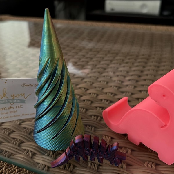 Vortex Wavy Cone Unicorn Horn, Impossible Cone, Desk Fidget, Fidget ...