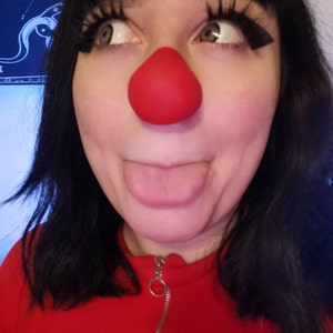Clown Nose Drop Nose Slava handmade Rubber Nose - Etsy