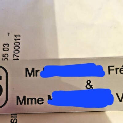 Engraved QR Code Plate to Put on a Table Logo Table - Etsy