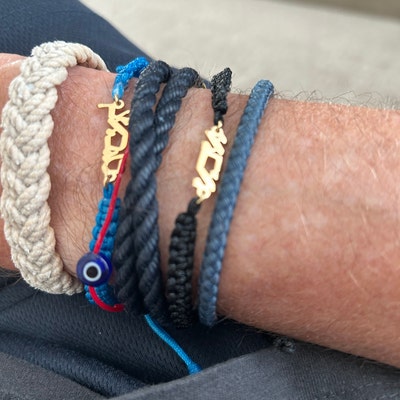 Korean Paperclip Name Bracelet for Women, Personalized Korean Name ...