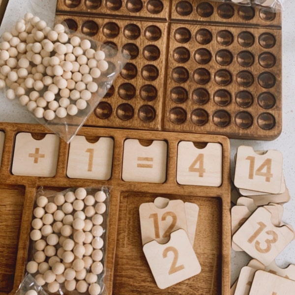 Hundred Board, Montessori 100 Frame, Preschool Math Games, 100 Board ...