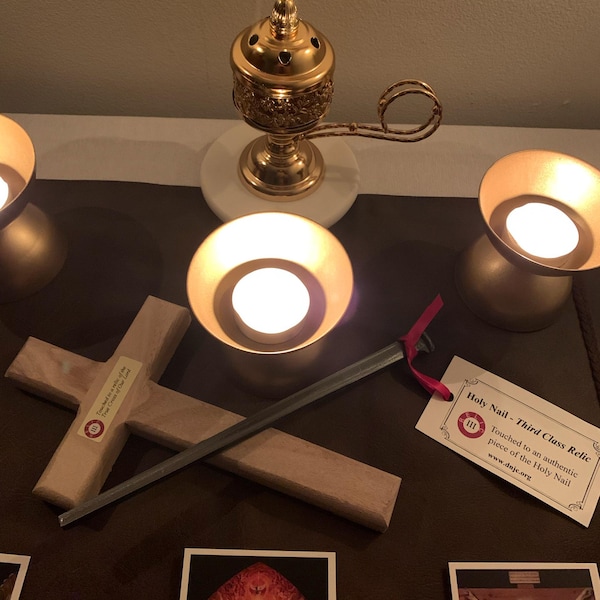 Holy Nail Third Class Relic - Touched to Relic of the Holy Nail of Our ...