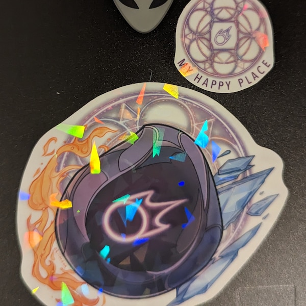 FFXIV Black Mage Waterproof Vinyl Sticker | Final Fantasy 14 BLM Job ...