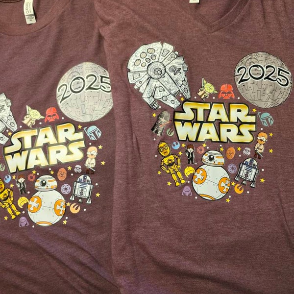 Custom Star Wars Shirts, Disney Star Wars Family Shirt, Star Wars ...