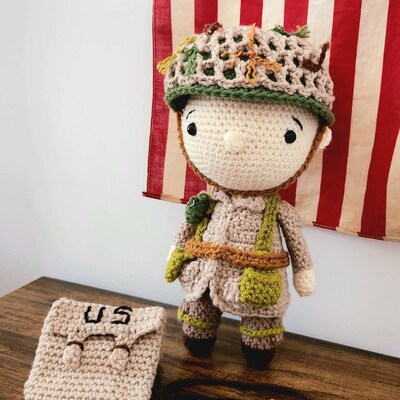 Pattern WWII Soldier - Etsy