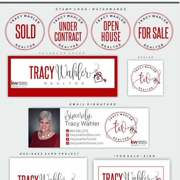 Realtor Logo Design, Real Estate, Broker Brand, Key House Logo ...