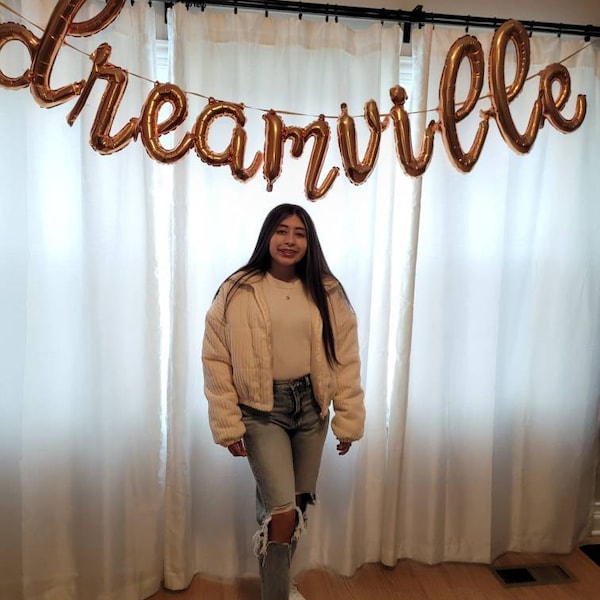 Custom Script Letter Balloons Gold or Silver Custom Phrase Balloons Say ...