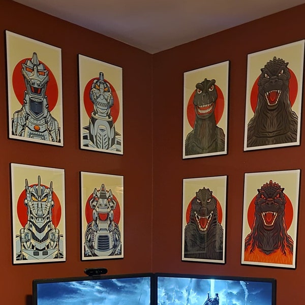 Ready Player One Mechagodzilla 11x17 Print - Etsy
