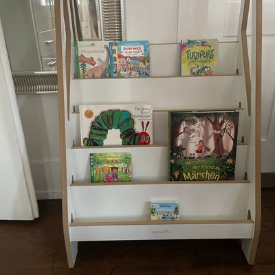 MINI Montessori Bookshelf and Toy Storage, Kids Furniture, Perfect Baby ...