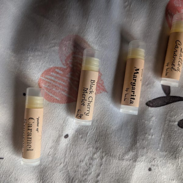 Alcohol Lip Balm Gift Set, Bourbon, Rum & Coke, Champagne - Etsy