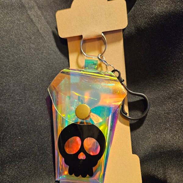 Coffin Keychain Coin Purse SVG Bundle, Lighter Keyring Halloween ...