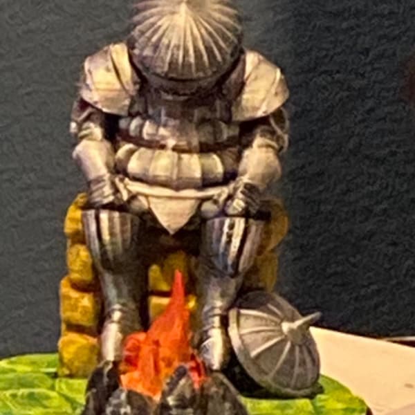 Dark Souls Figure, Onion Knight Statue, Video Games Gift, Siegmeyer of ...
