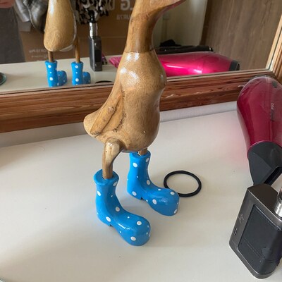 Handmade Wooden Bamboo Coconut Flyng Duck Wind Chime Garden - Etsy