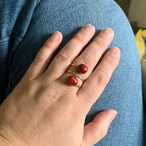 Sunrise Shell Ring Hawaii Seashell Ring Sunrise Gold Ring | Etsy