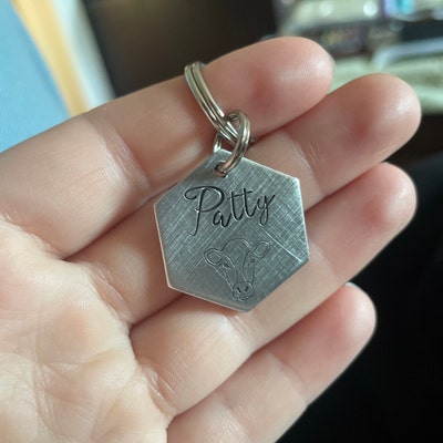 Custom Bridle Tag, Halter Tag, Horse Name Tag, Gift for Horse Lover ...