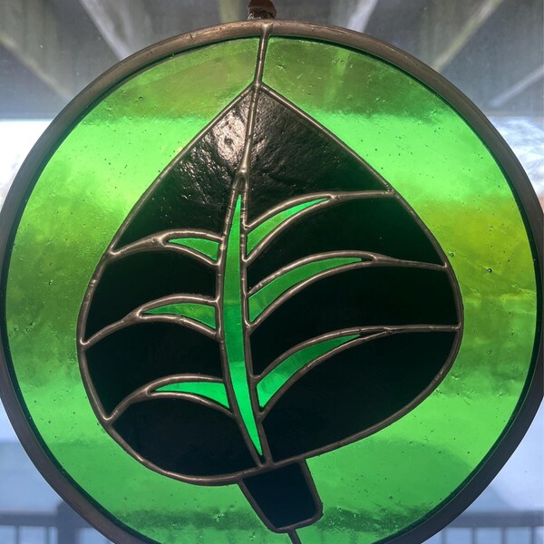 Stained Glass Gengar Inspired Suncatcher - Etsy