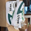 Green Color Block Custom Air Force 1s - Etsy