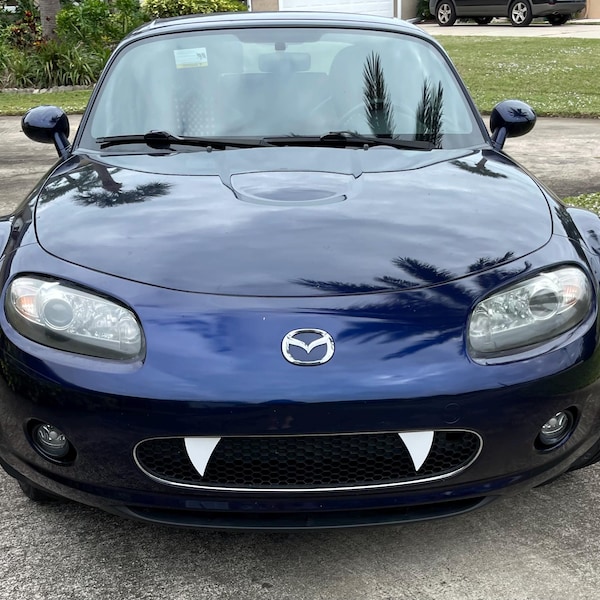 NC Mazda Miata Vampire Fang / Teeth (fits in Grill of NC2 2009-2012 MX5 ...
