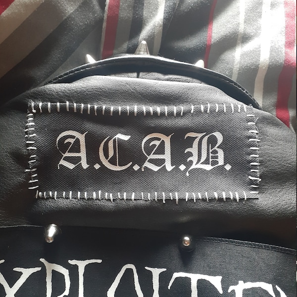 A.C.A.B. DIY Punk Patch ACAB - Etsy