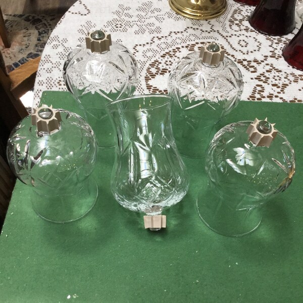 Vintage HOMCO Peg Style Votive Cup Candle Holder Poinsettia Pattern ...