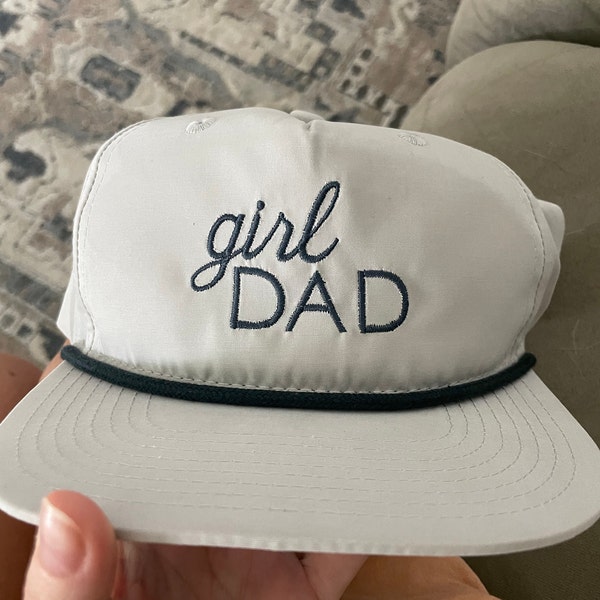 Dad Rope Flat-billed Hat - Water Repellent, UV Control, Light Weight Material - Etsy