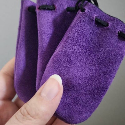 Leather Drawstring Pouch, Drawstring Bag, Suede Pouch, Marble Bag, Golf ...