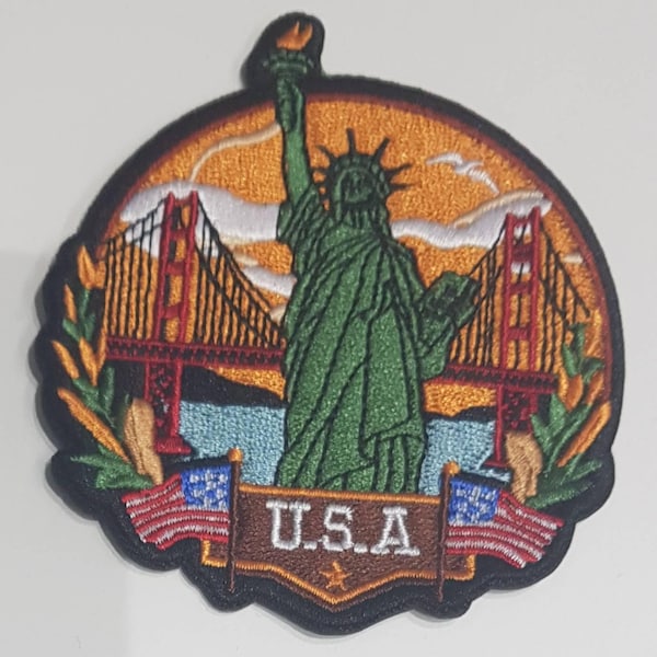 Osaka Patch – Osaka Castle & Cherry Blossoms – Embroidered Souvenir ...
