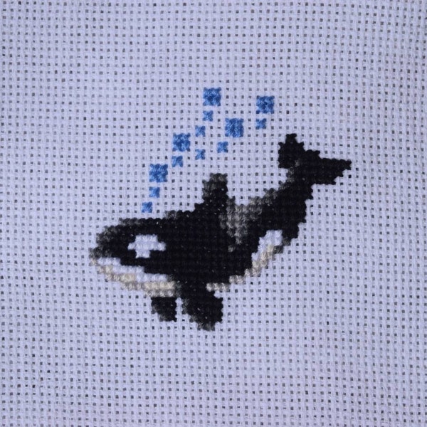 Orca Cross Stitch Pattern PDF Bundle - Set of 3 Killer Whale Patterns ...