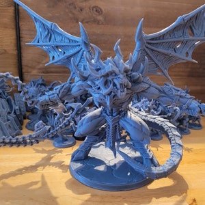 Swamp Demon Frog Rider Dnd Miniature Tabletop RPG Dnd Mini D&D ...