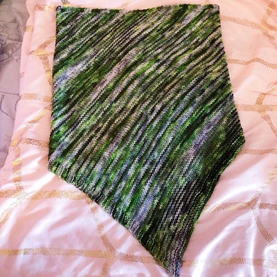 Citron Shawlette PDF KNITTING PATTERN - Etsy