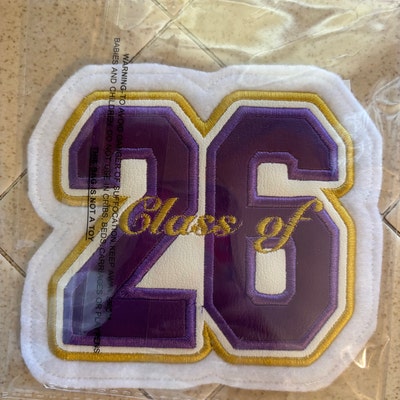 Graduation Year Letterman Jacket Patch Class Year Letterman Jacket ...