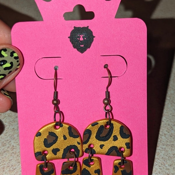 Display Earring Card Svg, Earring Display Template, Earring Card Svg ...