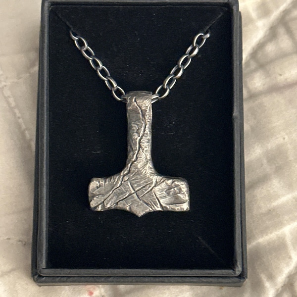 Mjolnir Pendant - Thor’s Hammer Amulet - Mjölnir - Etsy
