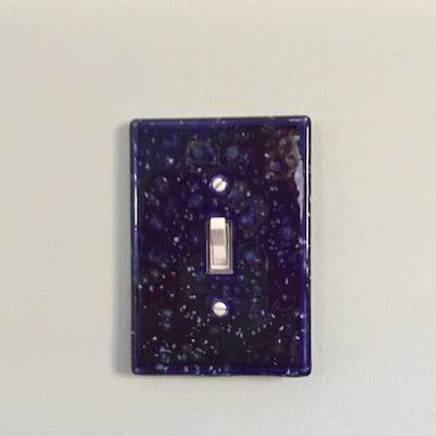 Starry Night Ceramic Switchplate / Light Switch Cover - Etsy