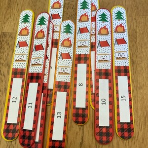 Camping Themed Classroom Bulletin Border, Buffalo Plaid Classroom Decor ...