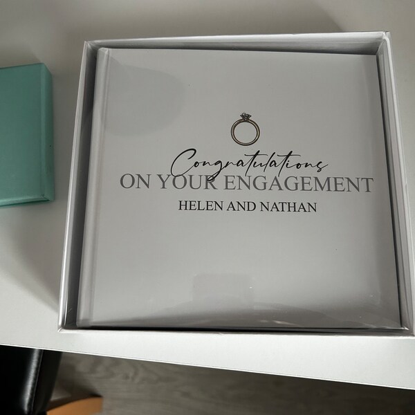 Personalised Congratulations on Your Engagement Photo Album - Etsy