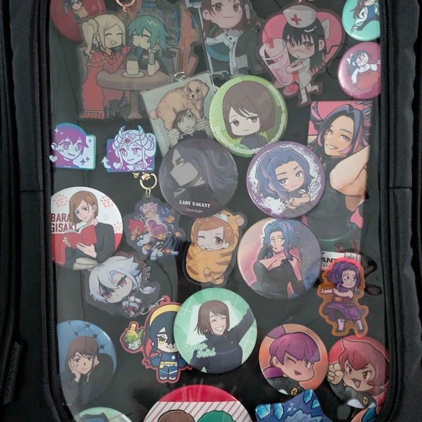 Ita Bag, Pin Display Bag, Ita Backpack, Pin Trading, Window Backpack ...
