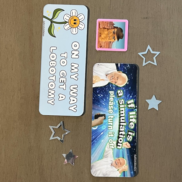 Never Gib up Funny Cute Meme Star Gen Z Sticker or Magnet - Etsy