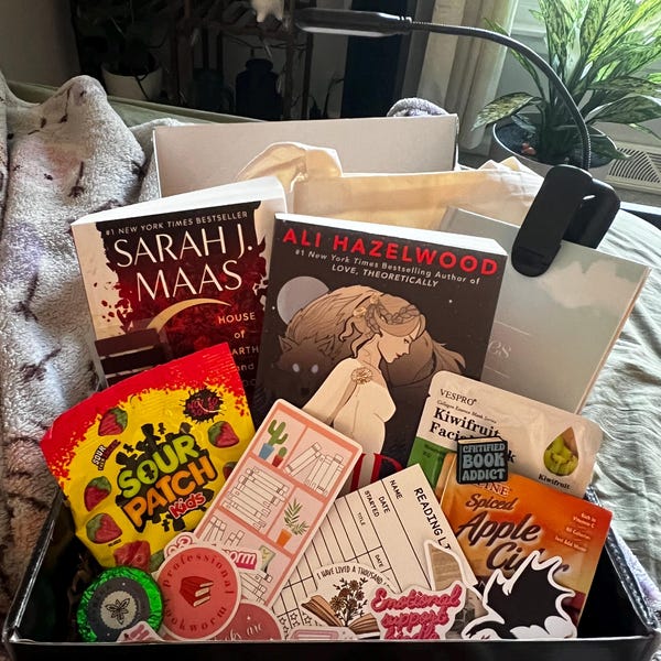 Large Book Lovers Box - Etsy