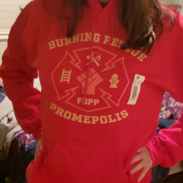 PROMARE Inspired Burning Rescue FDPP Logo Hoodie/sweatshirt - Etsy