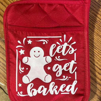 Lets Get Baked Svg, Oven Mitt SVG, Potholder Svg, Apron Svg, Kitchen ...