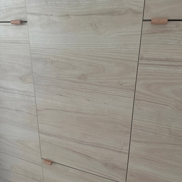 Unique Cabinet Hardware, Custom Drawer Pulls, Leather Cabinet Handles ...