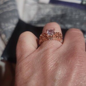 14K Gold Diamond Ring Men's Exquisite Gemstone Ring Wedding Band ...