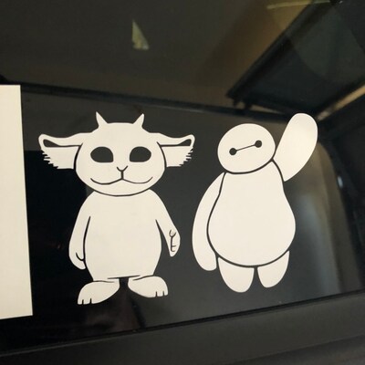 Baymax Vinyl Sticker Vinyl Decals Fandom Stickers - Etsy