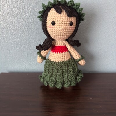 PATTERN ONLY Lilo Inspired Amigurumi Doll From Lilo & Stitch - Etsy