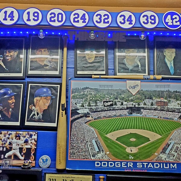 Welcome to Dodger Stadium Sign - Etsy