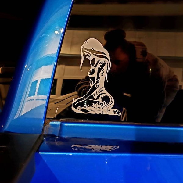 BDSM SUBMISSIVE TRIBAL Vinyl Sticker Decal Kitten Kink Domme Sexy ...